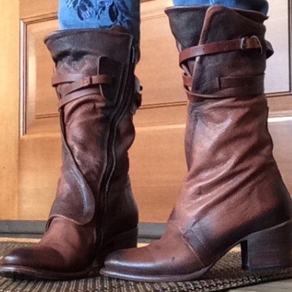 Freebird by Steven | Shoes | Nib Steve Madden Freebird Leather Caden Boot | Poshmark